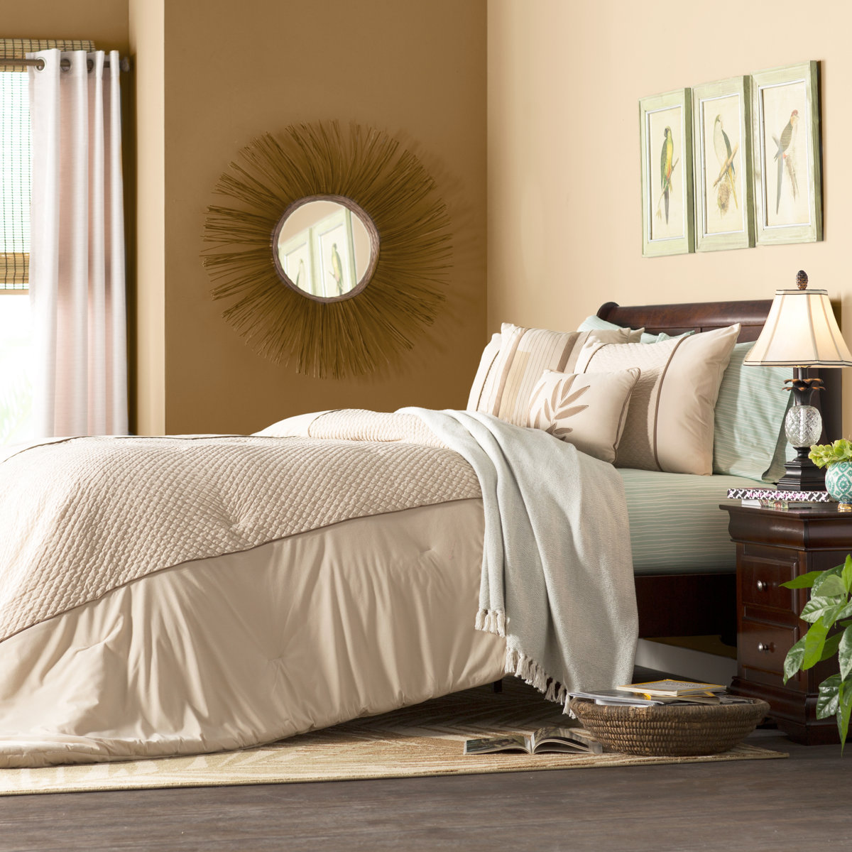 Bay Isle Home™ Weddle 24" Black/Clear Table Lamp & Reviews | Wayfair