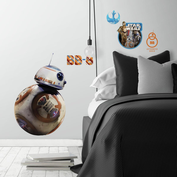 Room Mates Star Wars Ep VII BB-8 P and S Giant Wall Decal & Reviews ...
