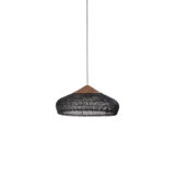 Black Dome Pendant Lighting You'll Love | Wayfair