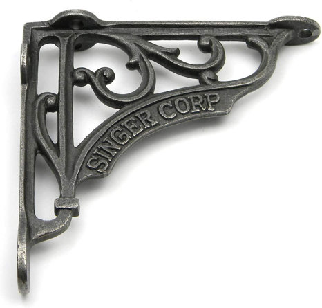 B&M 2 Piece Square Metal Bracket Shelf with Adjustable Shelves ...