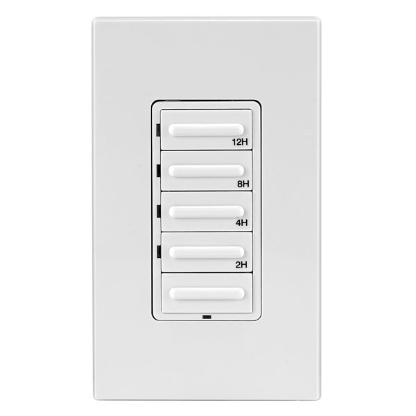 Leviton 20 Tamper Resistant Push Button Light Switch | Wayfair