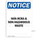 SignMission Non-Hazardous Waste Sign | Wayfair