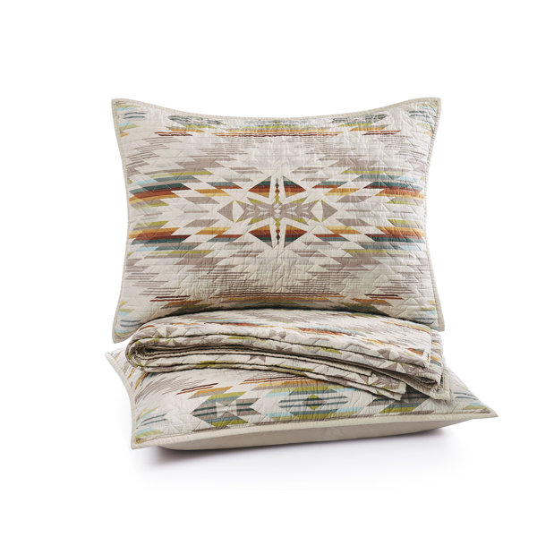 Pendleton Summerland Coverlet Set Tan | Wayfair