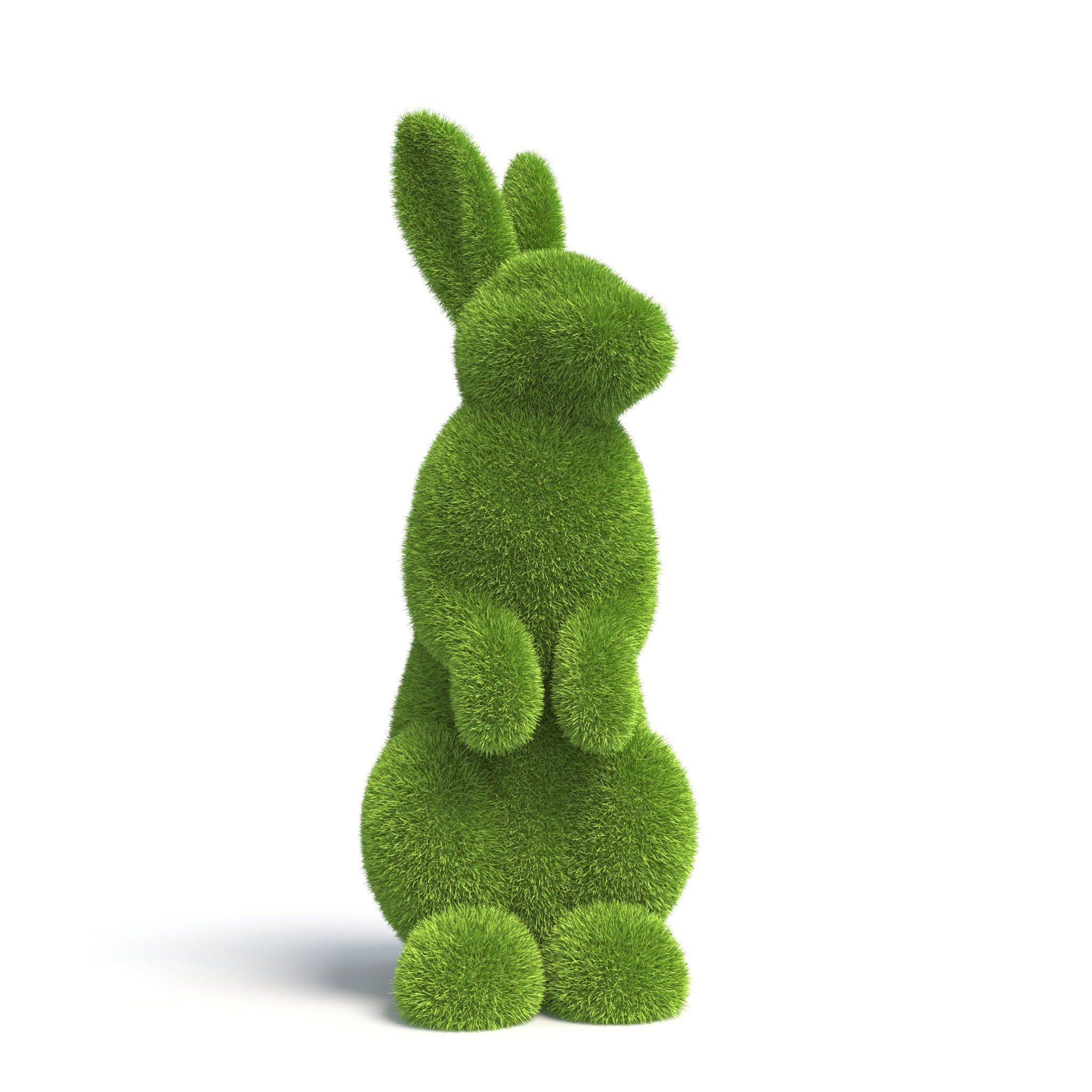 Decor Factory Studio Outdoor Animal Large Rabbit Topiary Green Figures ...