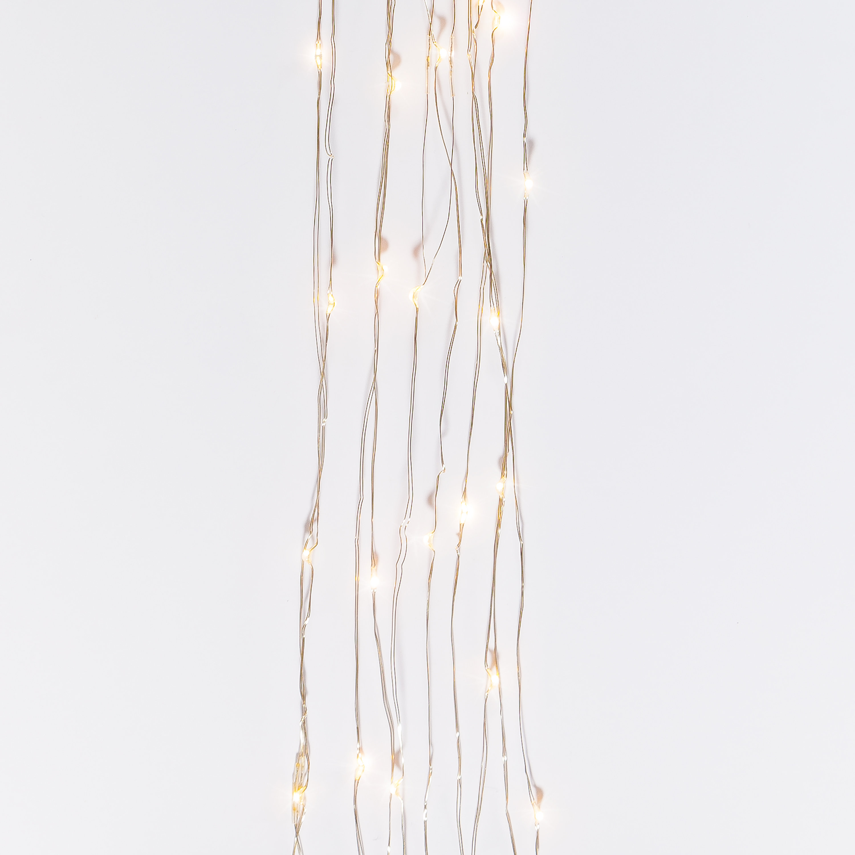 The Holiday Aisle® Warm White Micro Led Light String, Remote Function ...