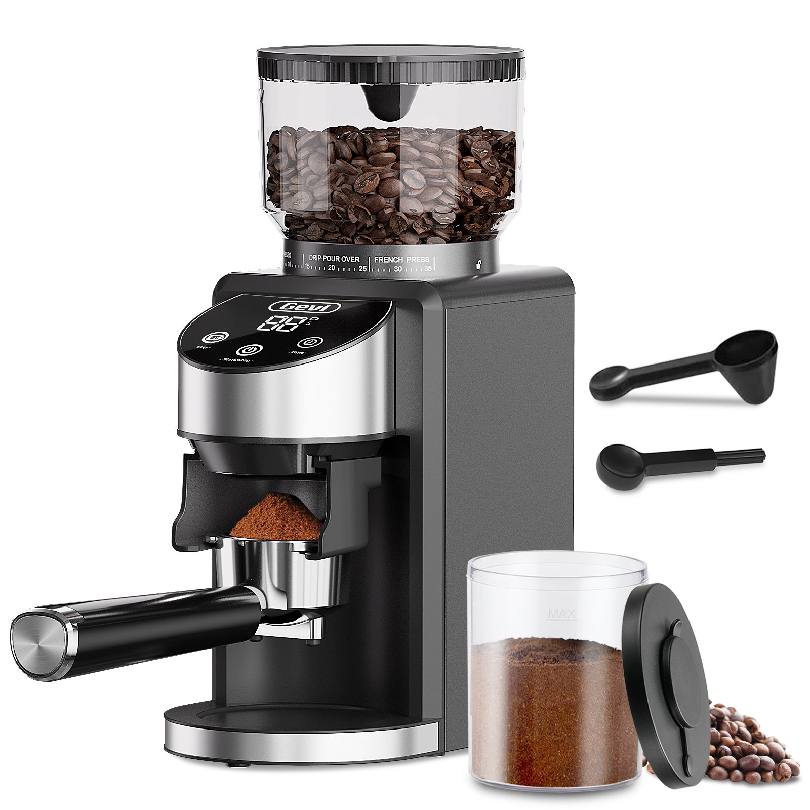 Gevi Household The 14-Cups Automatic Coffee Grinder | Wayfair