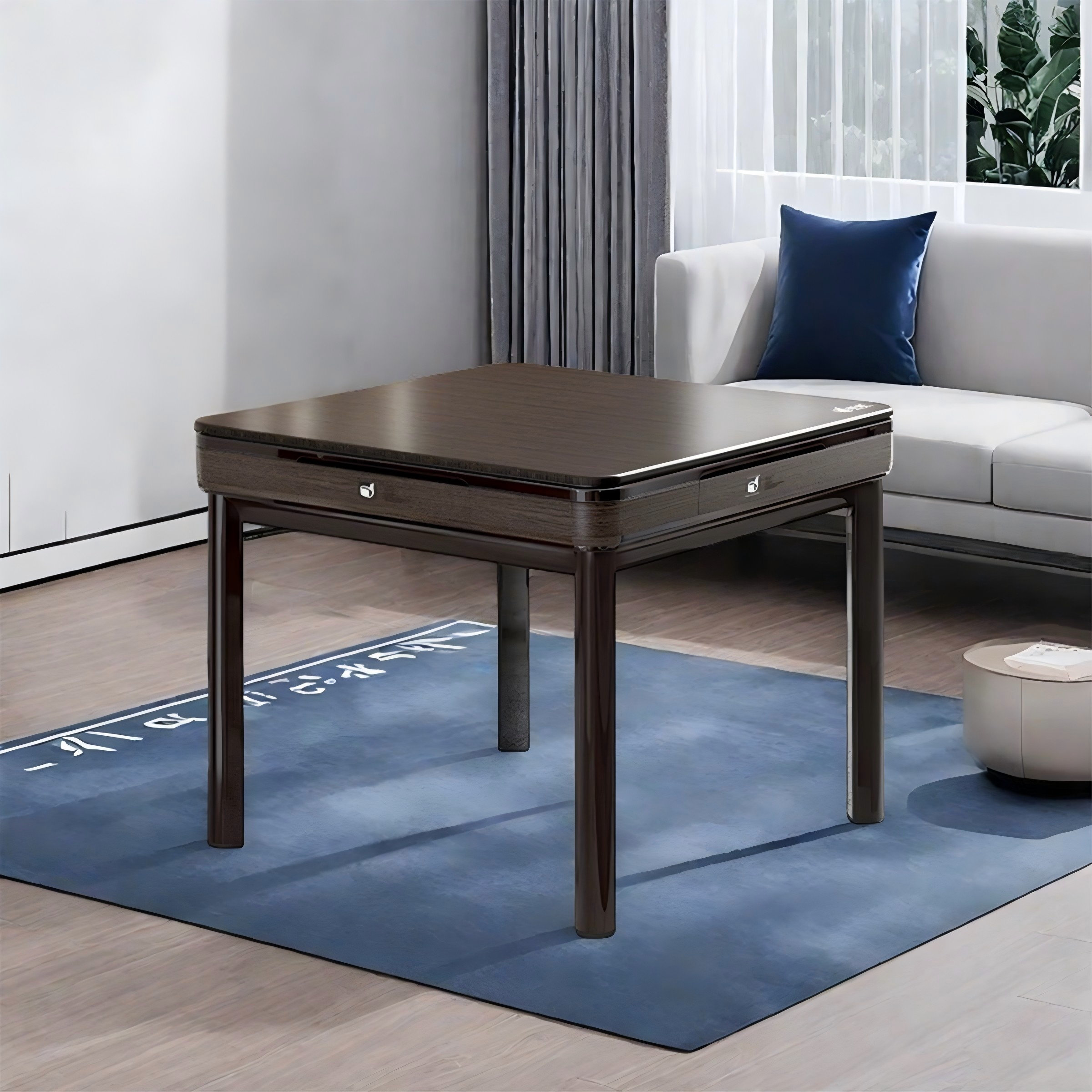 FECOPT Automatic Two-in-One Dining Table, Dual-Purpose Electric Folding ...