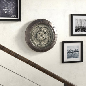 17 Stories Valencia 17.13" Wall Clock | Wayfair