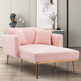Pink Chaise Lounge Chairs You'll Love in 2024 - Wayfair Canada