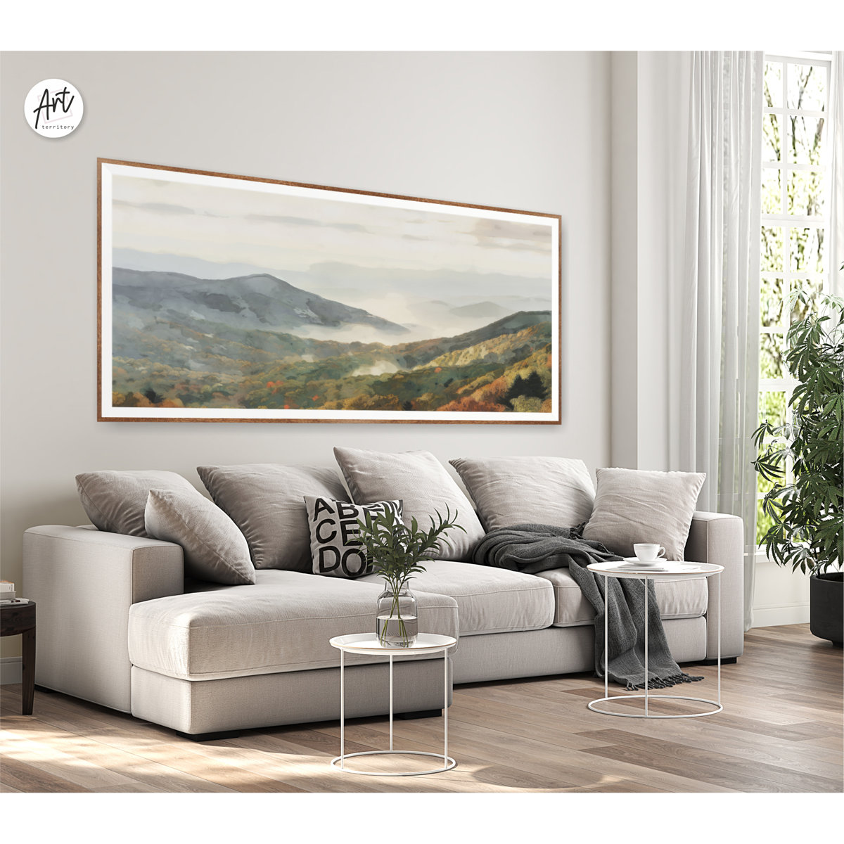 ART TERRITORY Blue Ridge Mountains National Park,Horizontal Wall Art ...