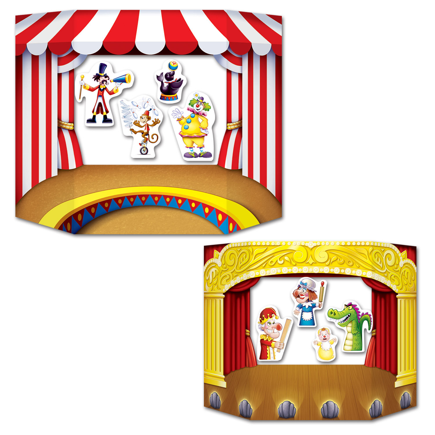 Charlton Home® Puppet Show Theater Photo Prop | Wayfair