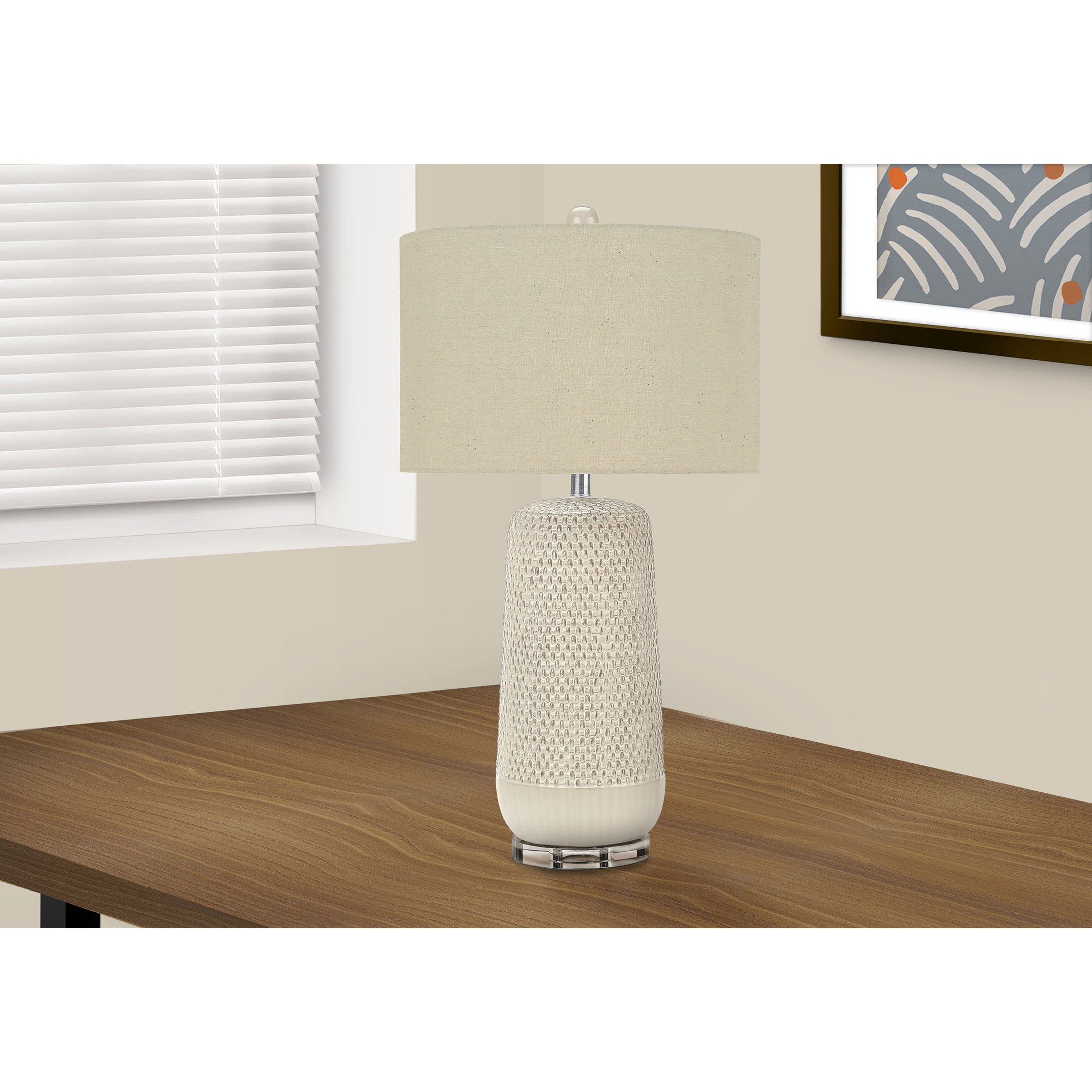 Dakota Fields Contemporary Ceramic Table Lamp with Shade | Wayfair