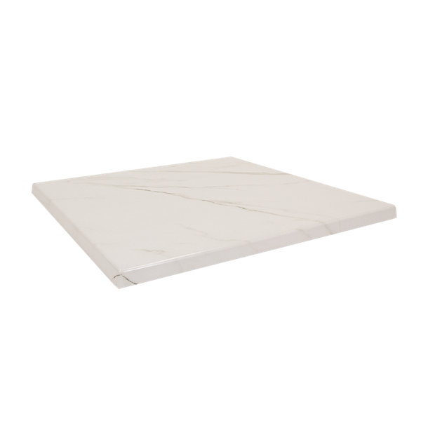 ERF, Inc. Indoor Molded Compression Table Top in Marble White | Wayfair
