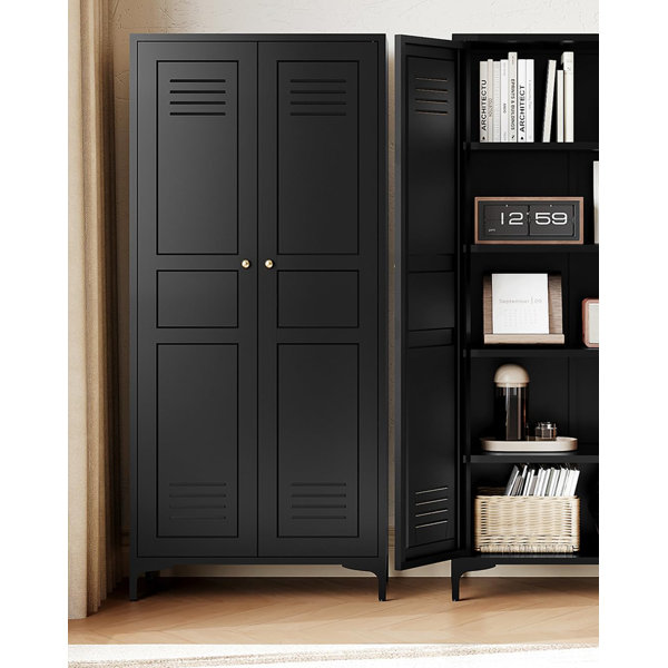 WFX Utility™ Storage Cabinet With Feets-Metal Home Kitchen Pantry ...