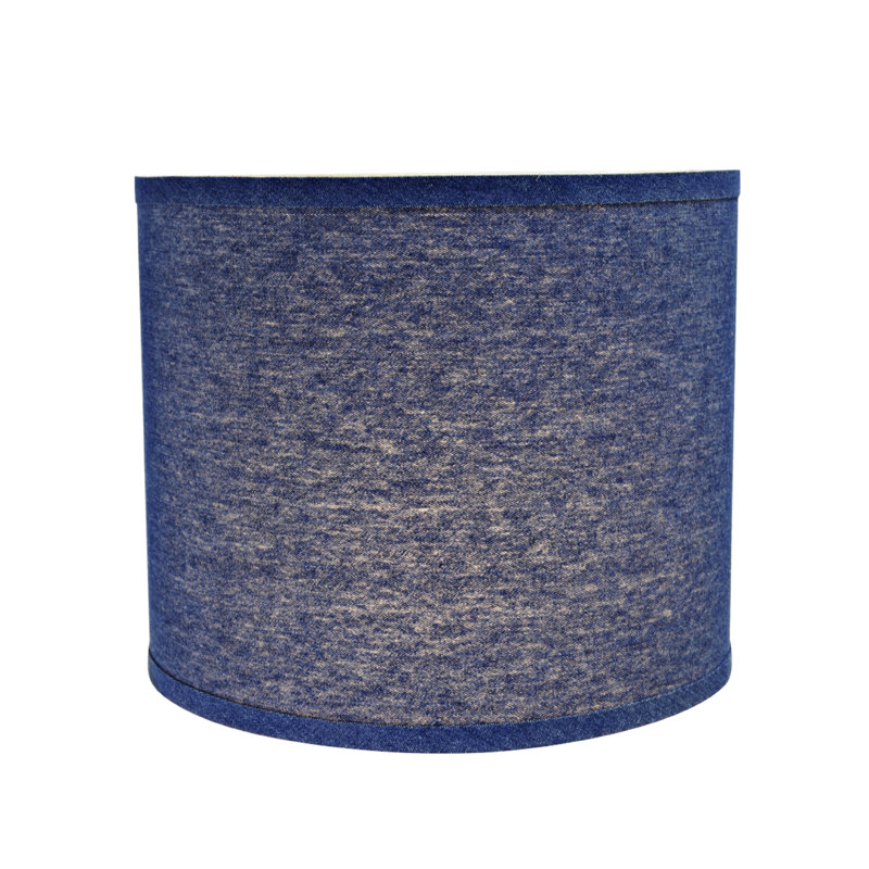 Aspen Creative Corporation 10" H Denim Fabric Drum Lamp Shade ( Spider ...