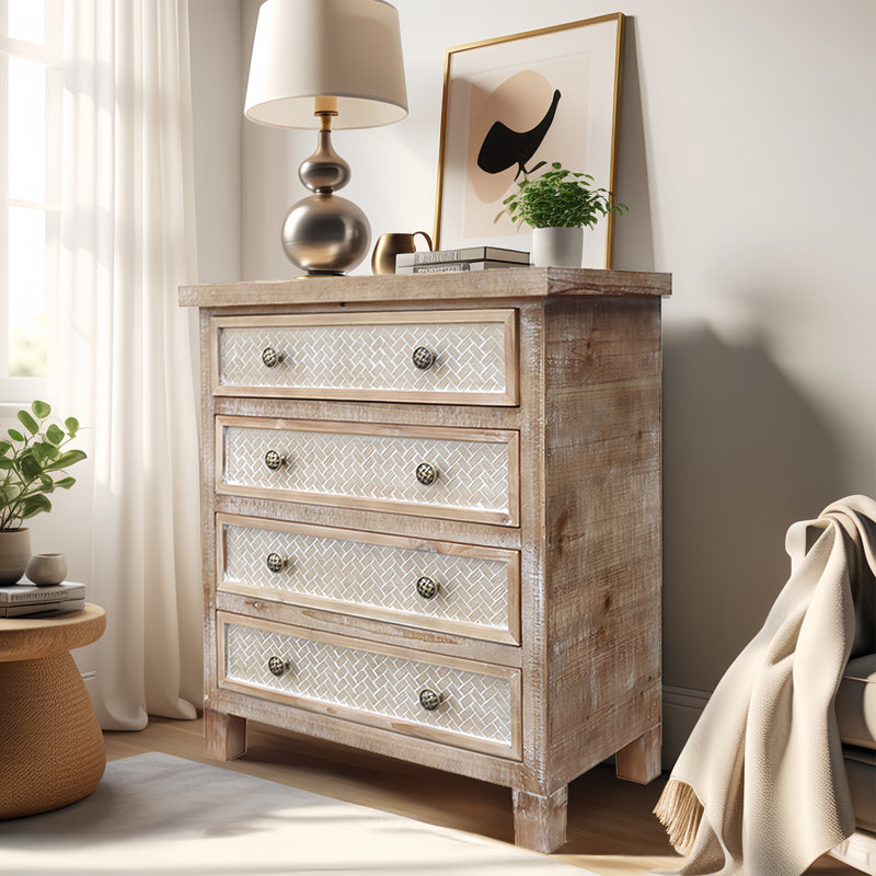Loon Peak® Hieke 4 - Drawer Accent Chest | Wayfair