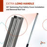 Axe Extra Long | 30 Inches | MR-1 Swimming Pool Safety Cover ...