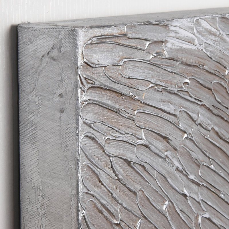 Everly Quinn 'Gold Waves' by Martin Edwards - 3 Piece Unframed Hand ...