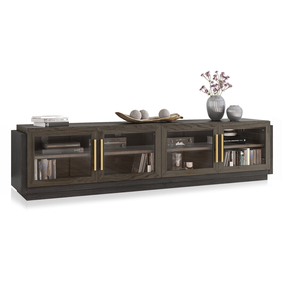 Millwood Pines Brete 83'' W Storage Credenza & Reviews | Wayfair