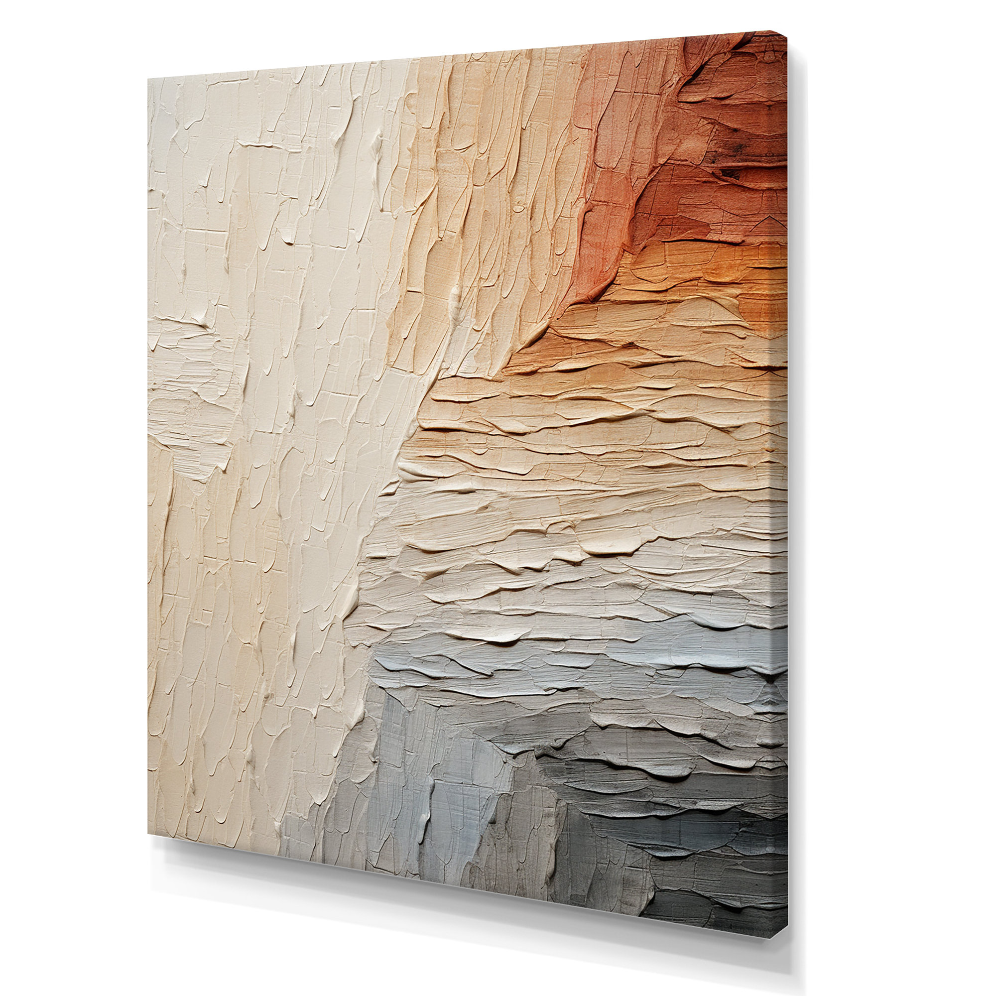 Design Art Graceful Minimalism Muted Art On Canvas Print | Wayfair