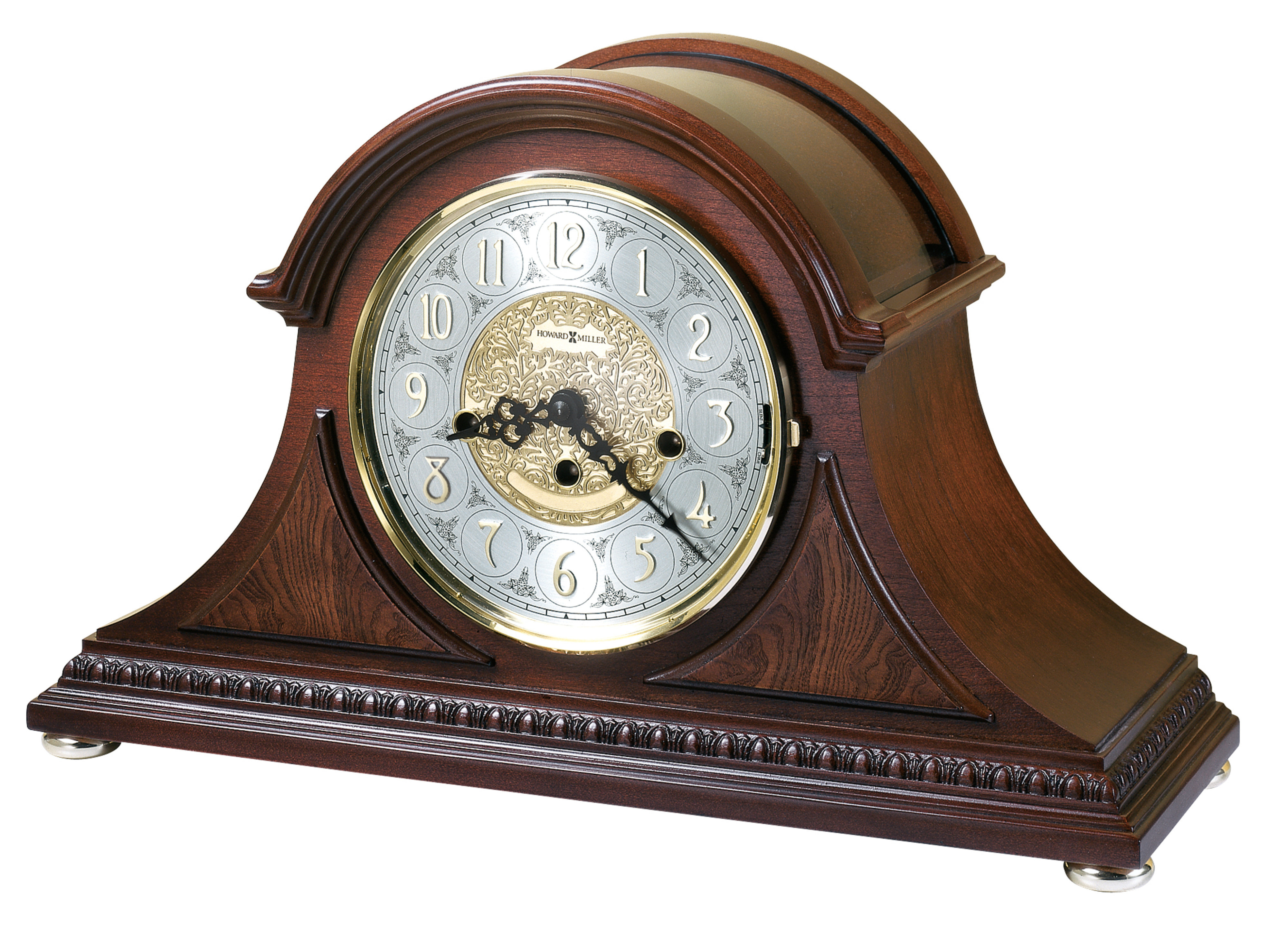 Howard Miller® Barrett Chiming Key-Wound Mantle Clocks Traditional ...