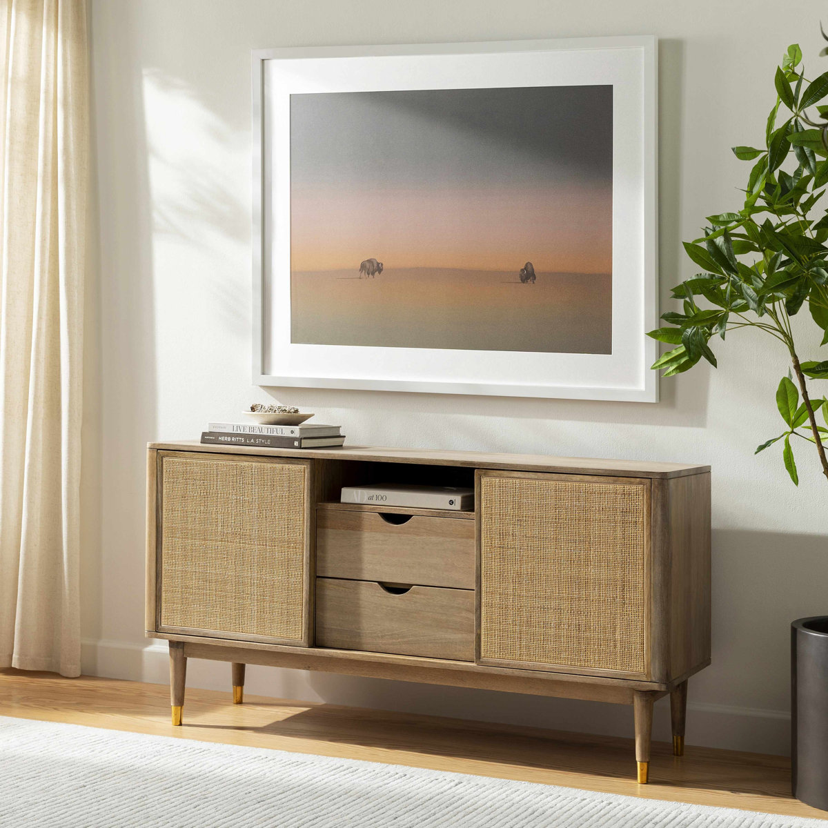 Bay Isle Home™ Amekia Modern Sideboard | Wayfair
