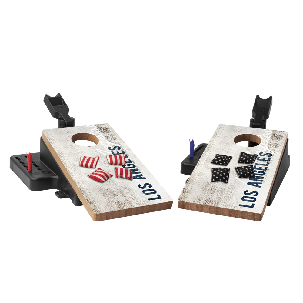 The American Cornhole Association Los Angeles Football Vintage Gameday ...