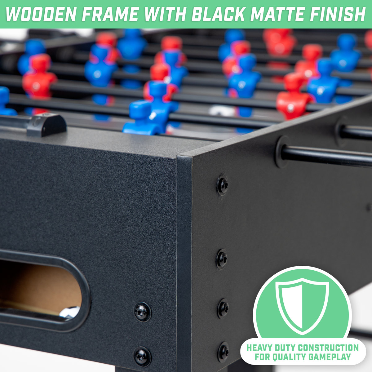 Gosports 48" Game Room Size Foosball Table - Includes 4 Balls And 2 Cup ...