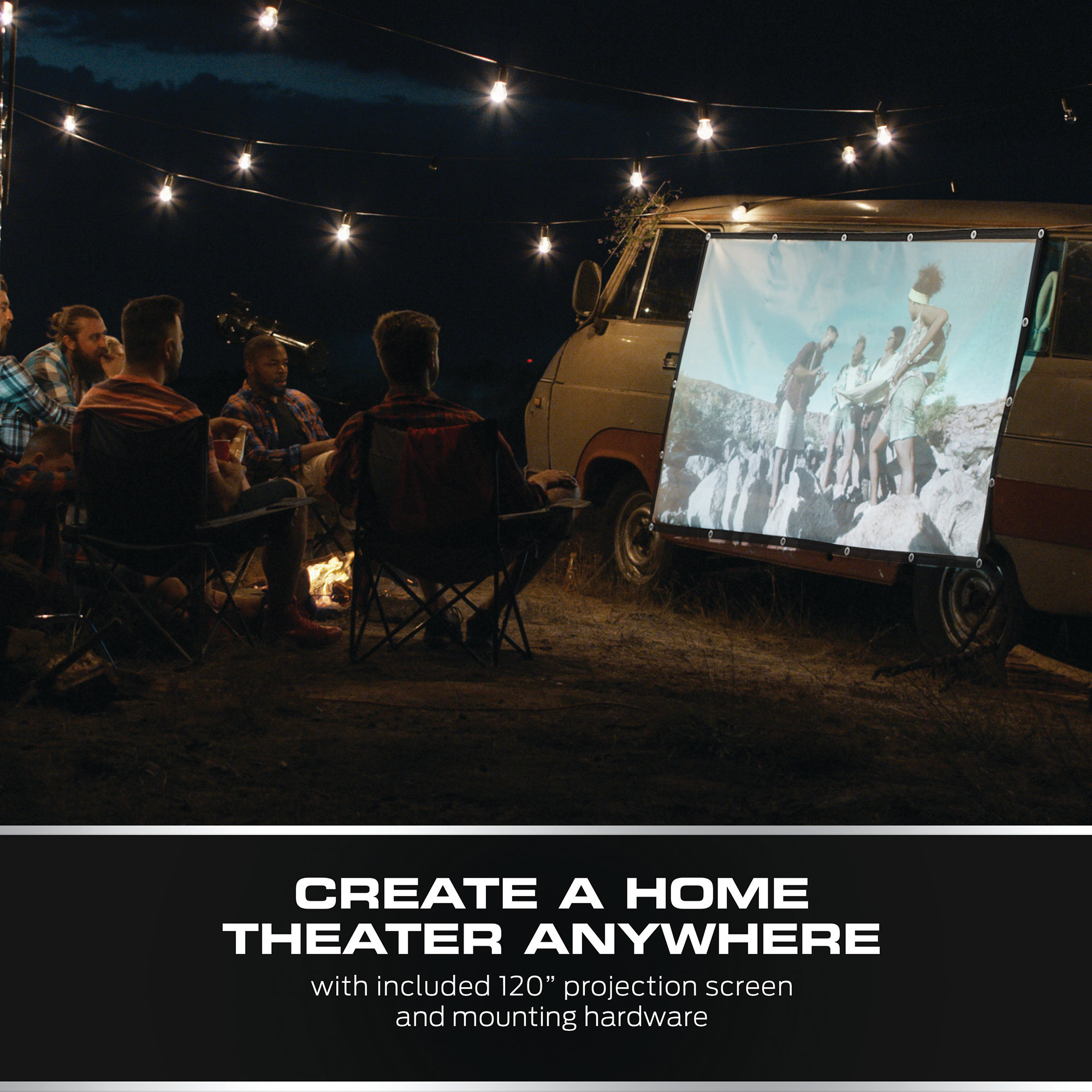 Monster 2000 Lumens Portable Projector - Wayfair Canada