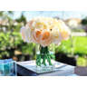 House of Hampton Roses Floral Arrangement in Vase & Reviews - Wayfair ...