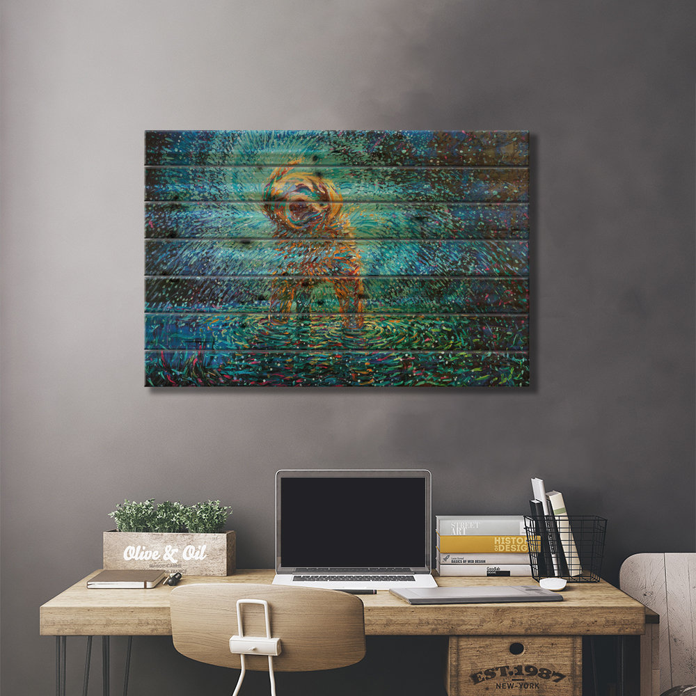 Red Barrel Studio® Labrador Jazz Graphic Print | Wayfair