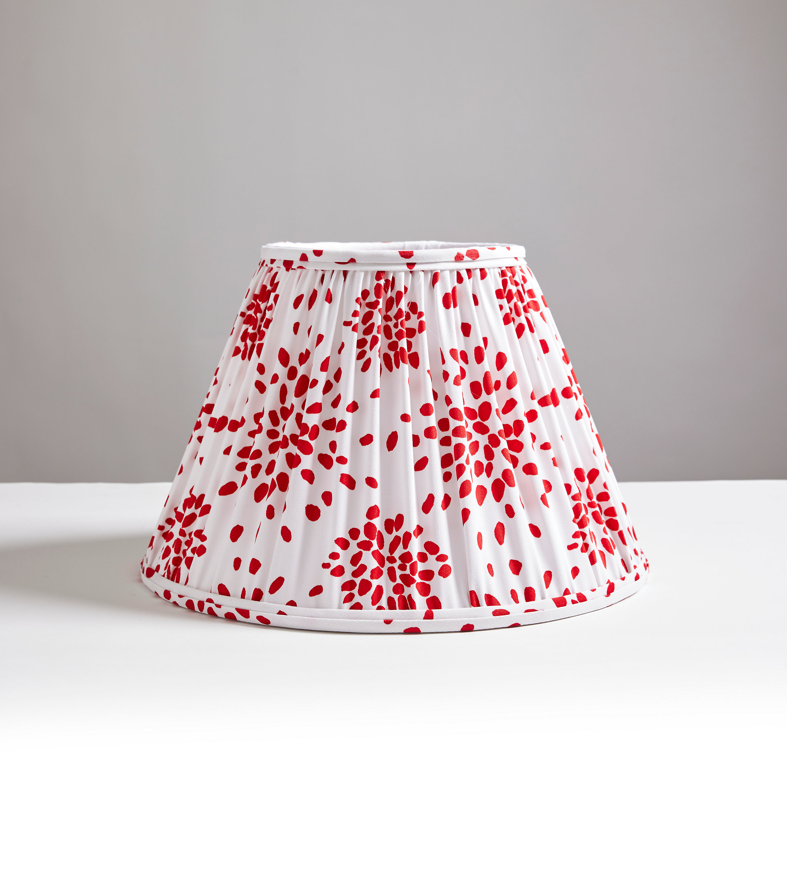 The House of Scalamandre Fireworks 10.5" H x 15" W Fabric Empire Lamp ...