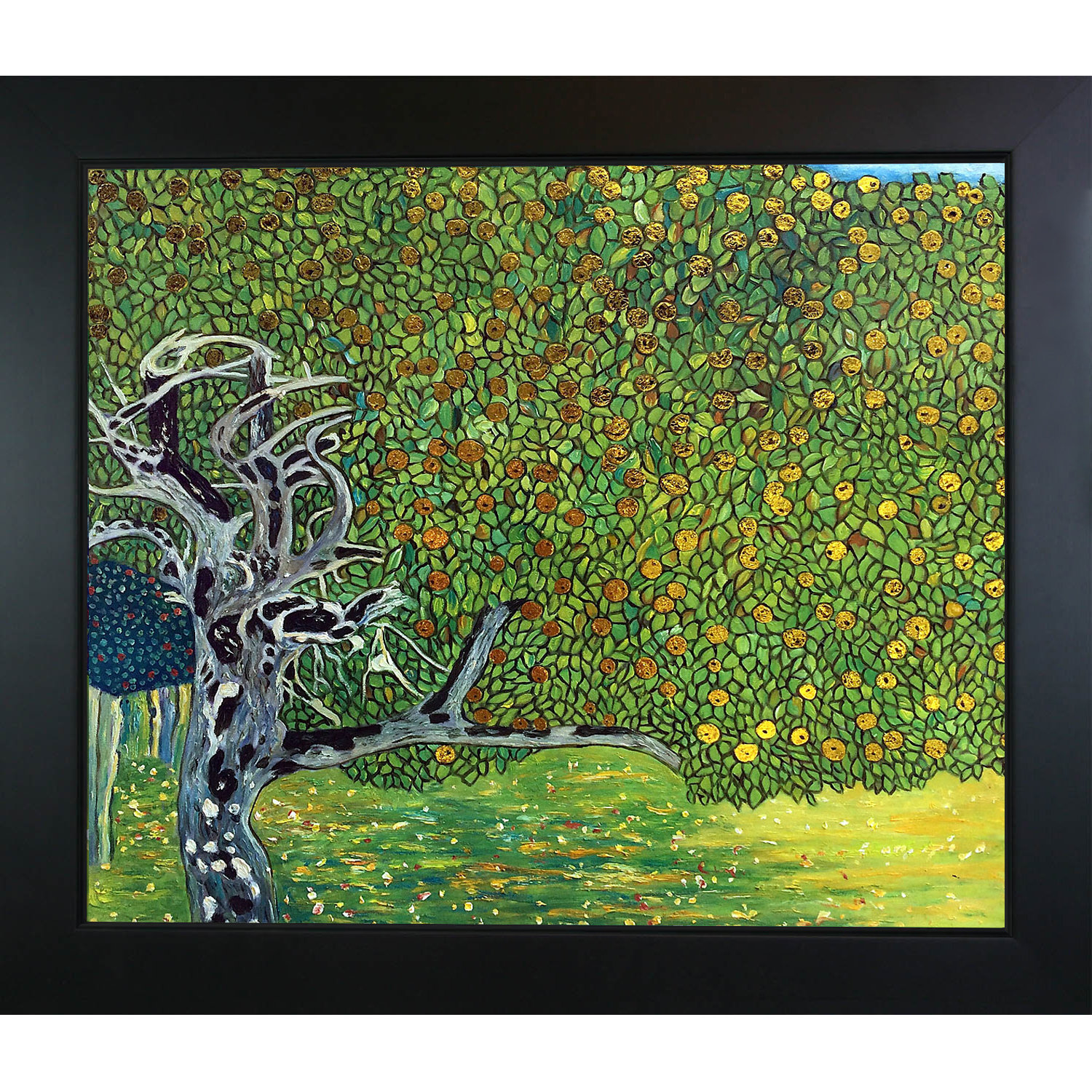 Vault W Artwork Golden Apple Tree Metallic Embellished by Gustav Klimt ...