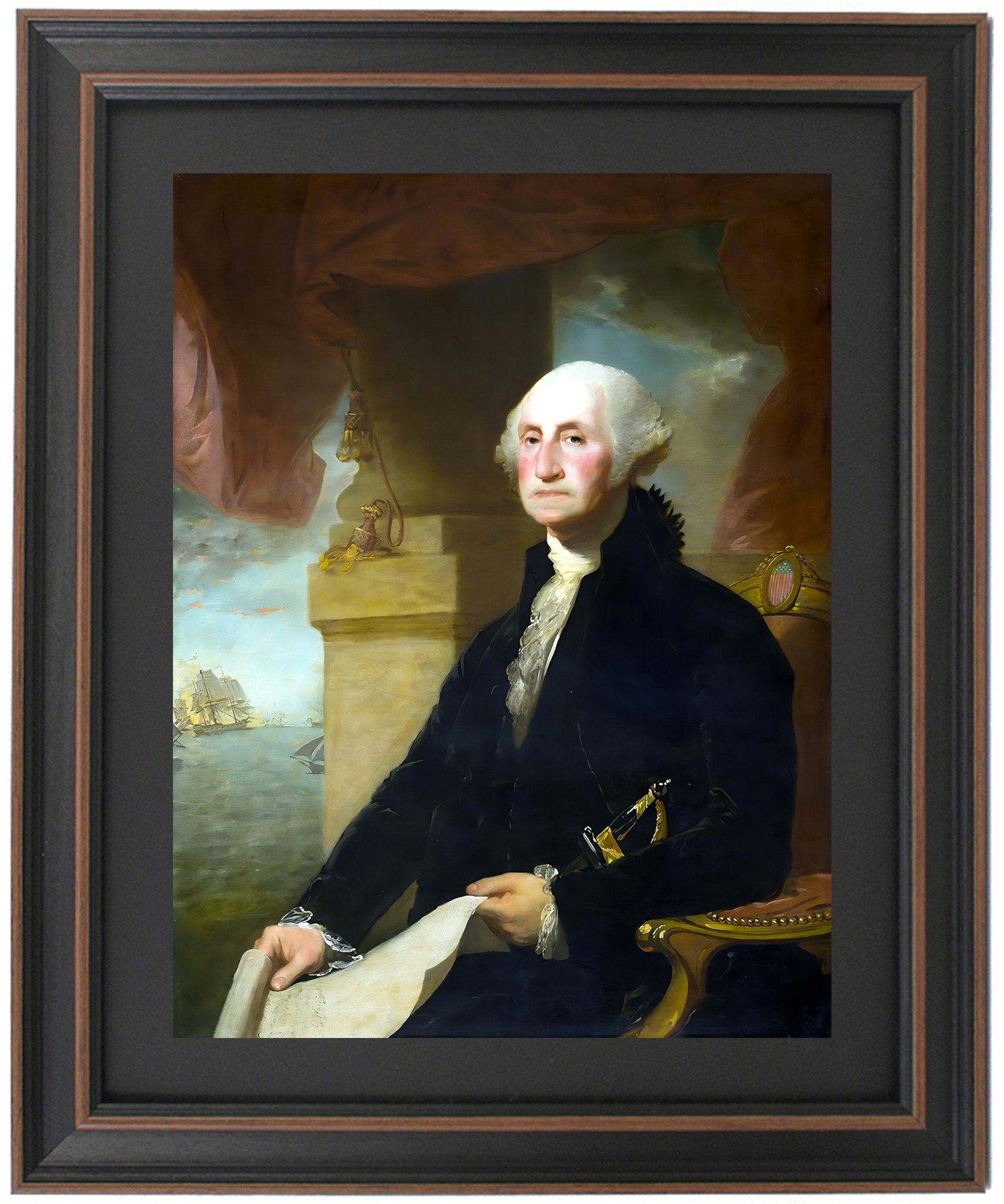 Canora Grey The Constable-Hamilton Portrait Of George Washington By ...