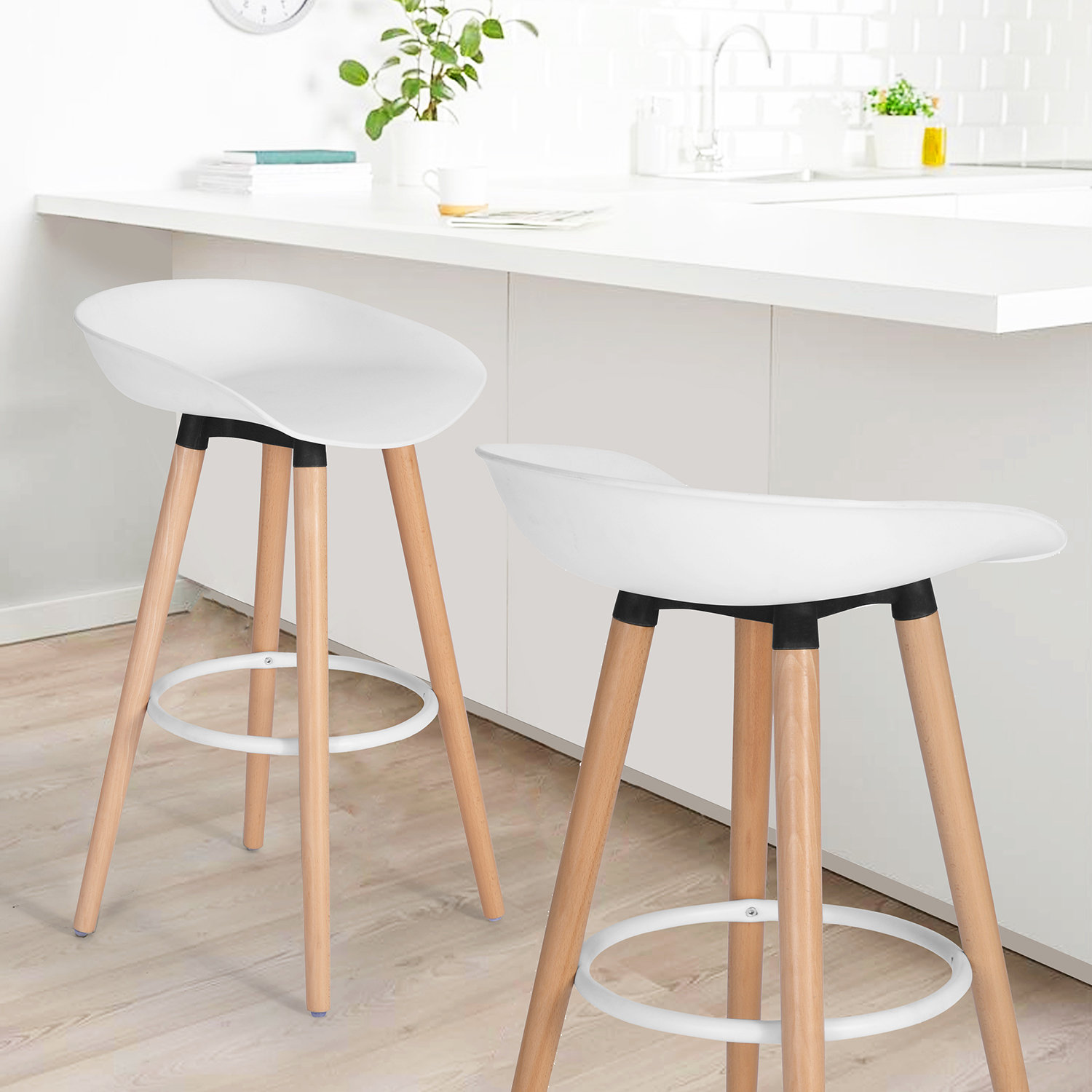 Hashtag Home Tata 68cm Stool & Reviews | Wayfair.co.uk