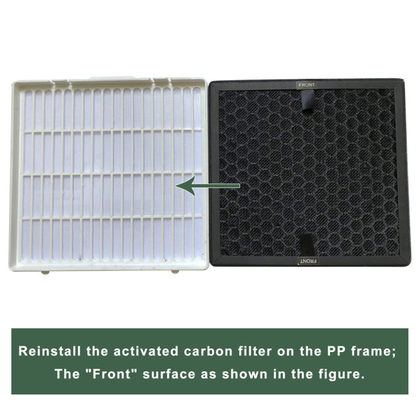 Shinco Dehumidifier For Basement Replacement Part - Black Activated ...