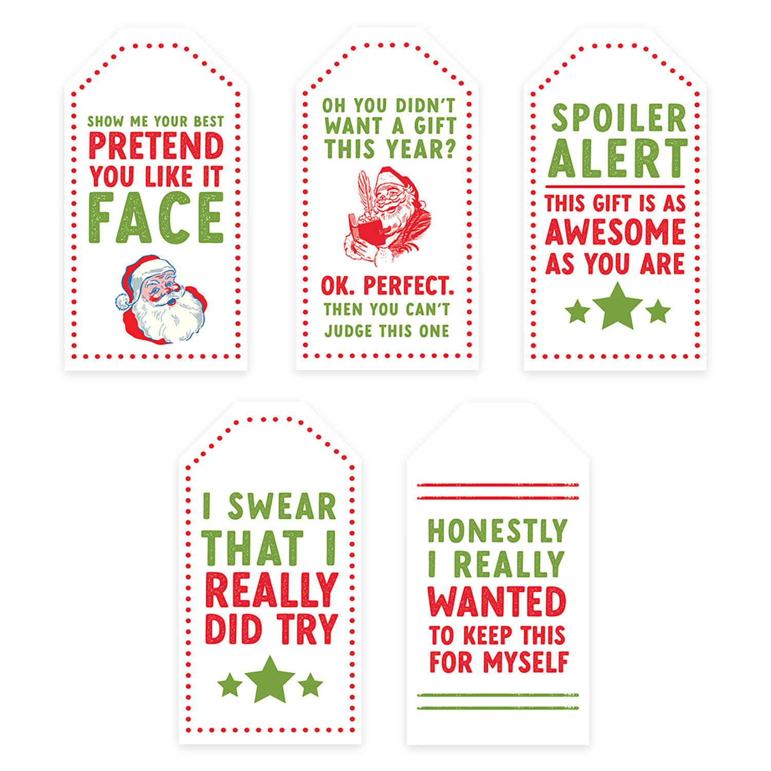 The Holiday Aisle® Christmas Self Adhesive Gift Sticker | Wayfair