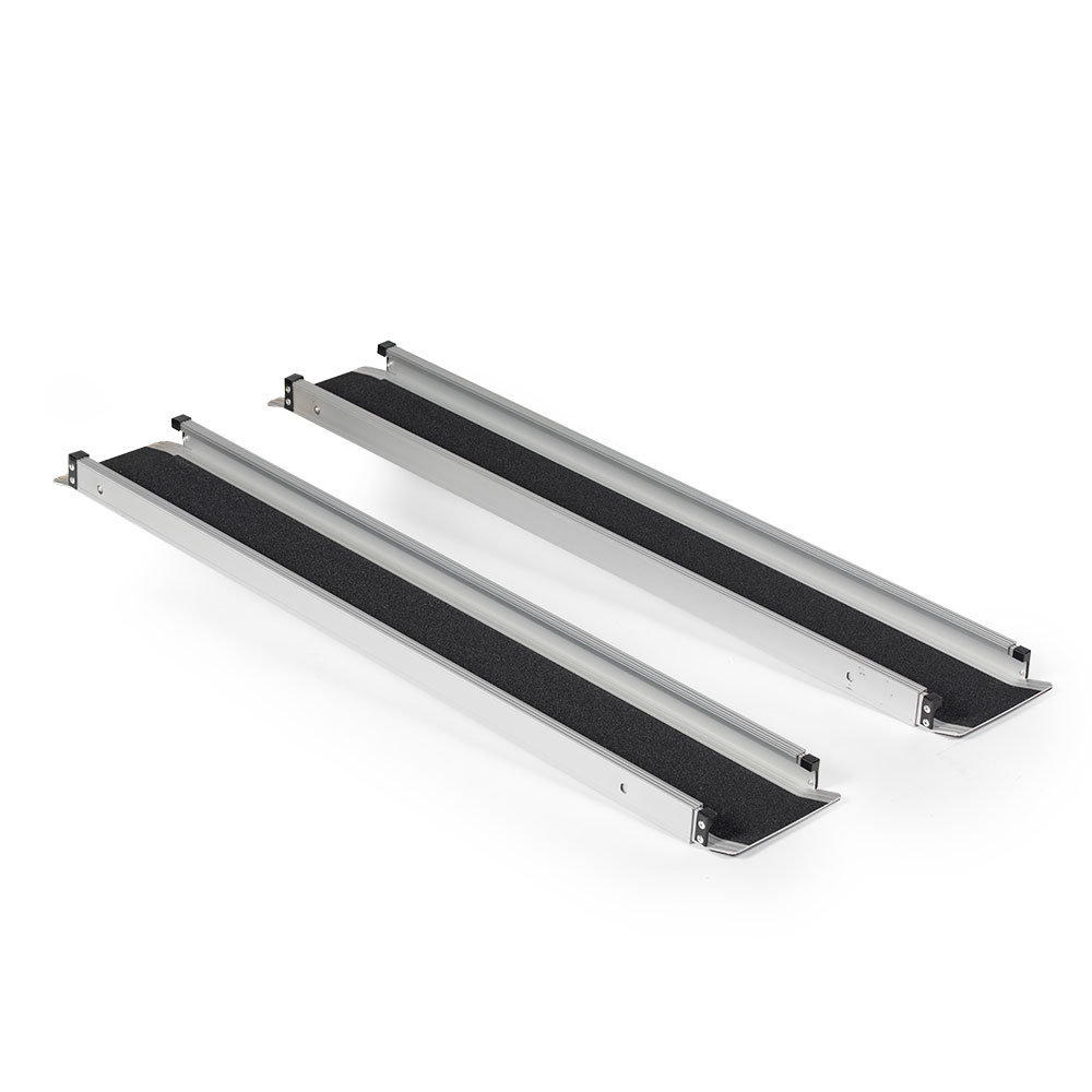 Titan Ramps 4' To 7' Telescoping Aluminum Wheelchair Ramp W/Bag - 600 ...