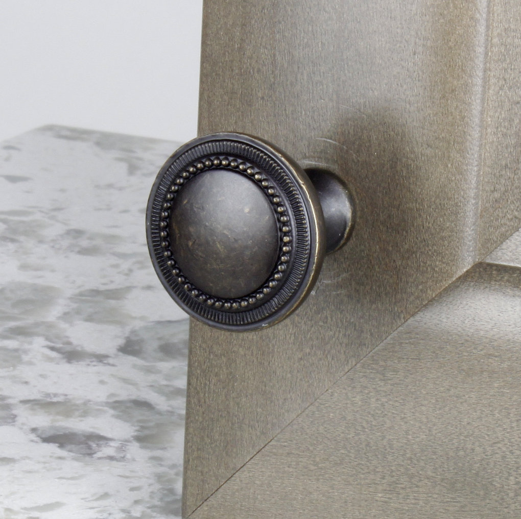 Century Hardware Hand Painted Kentwood 1 1/4" Diameter Round Knob ...