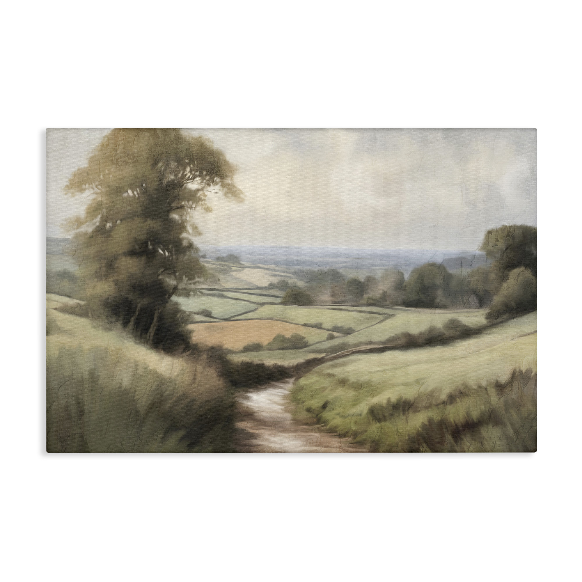 Winston Porter Country Walk Path Canvas Wall Art by Kim Allen | Wayfair