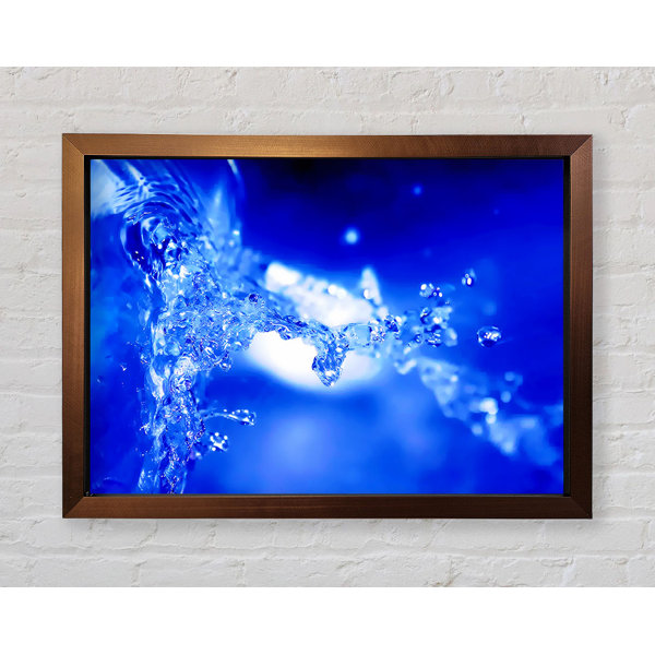 Ivy Bronx Blue Parting Framed Print | Wayfair.co.uk