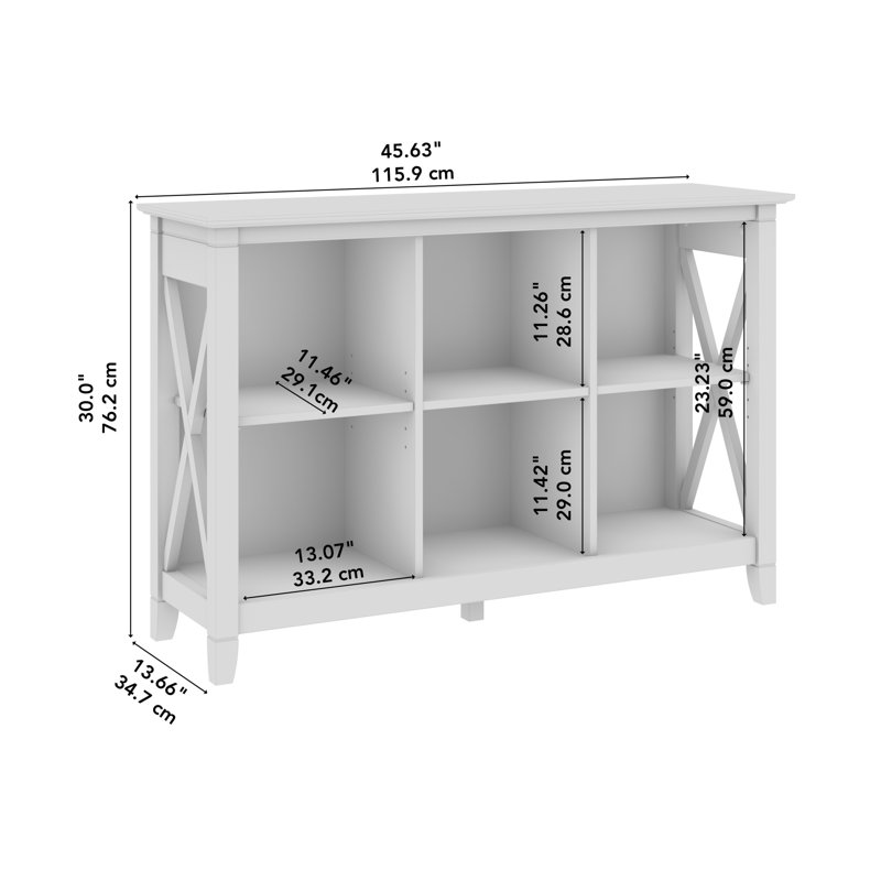 Laurel Foundry Modern Farmhouse® Huckins 6 Cube Bookcase & Reviews ...