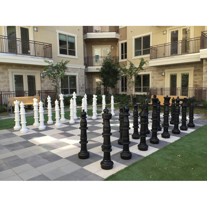 MegaChess 49" Giant Plastic Chess Pieces | Perigold