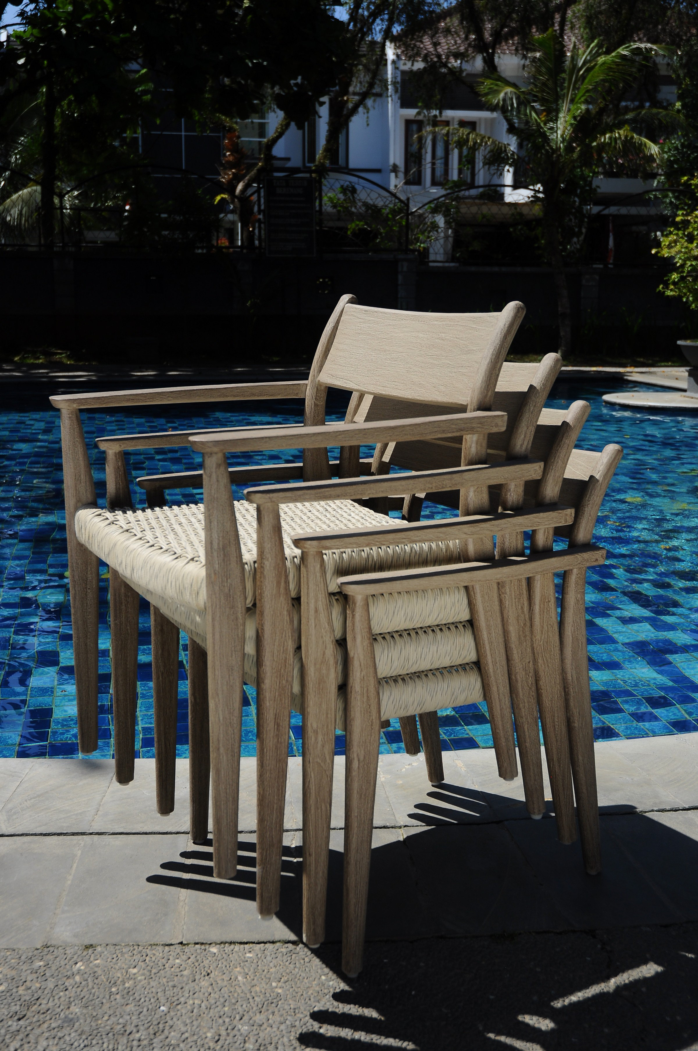 Teak Smith Qty 4 - Grade-A Teak Wood Luxurious Solo / Single Amilo ...