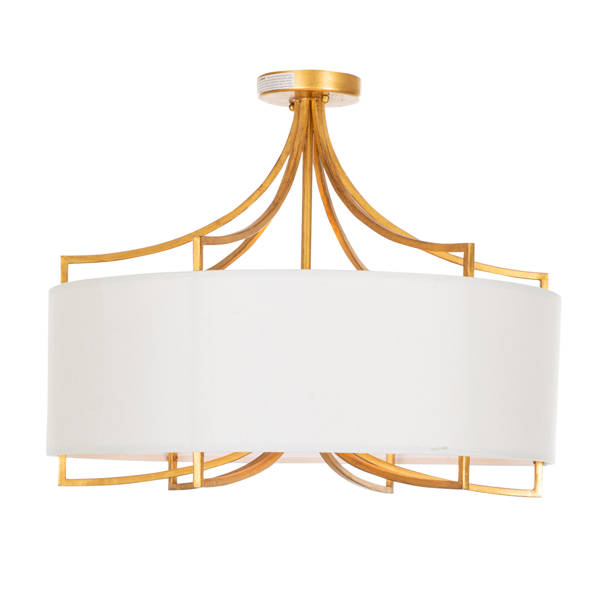 Gabby Jean 6 - Light Dimmable Wagon Wheel Chandelier | Wayfair