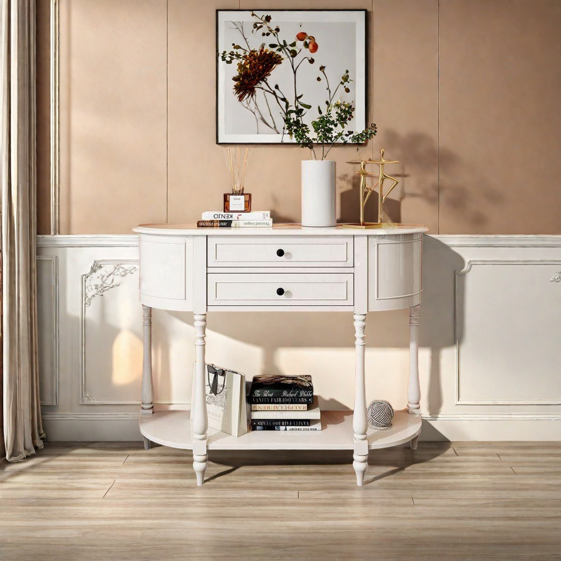 Canora Grey Modern Minimalist Multifunctional Console Table | Wayfair