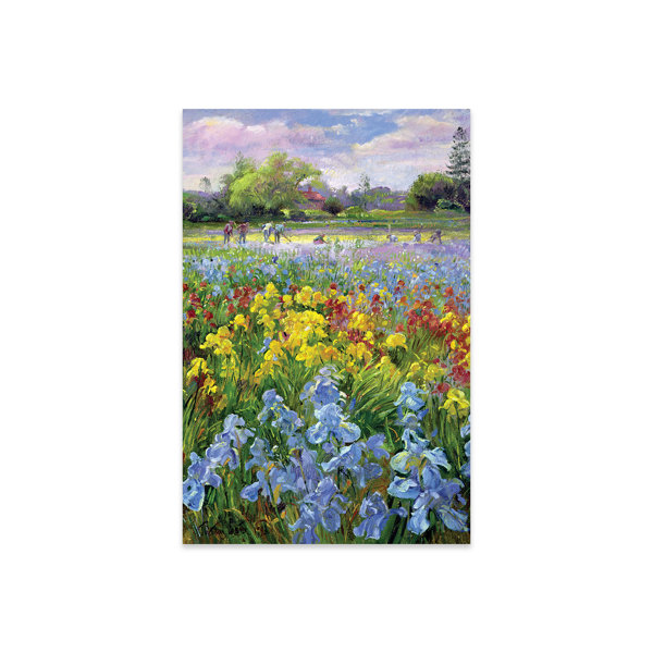 Winston Porter Hoeing Team And Iris Fields, 1993 On Plastic / Acrylic ...