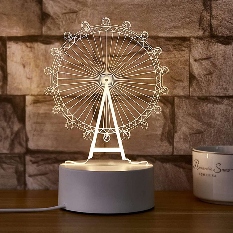 Deago 3D Ferris Wheel Night Light - Wayfair Canada