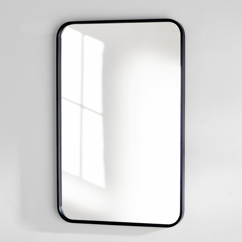 Sabine Metal Rounded Rectangle Wall Mirror & Reviews | Joss & Main