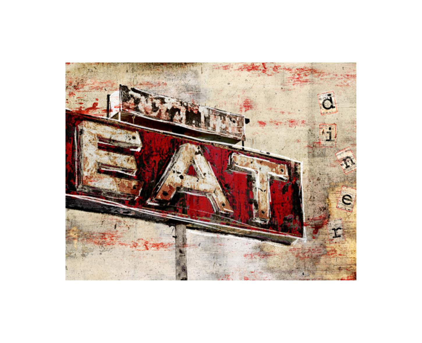 Chelsea Art Studio Zoey Riley Eat, Love, Pray by Zoey Riley Painting ...